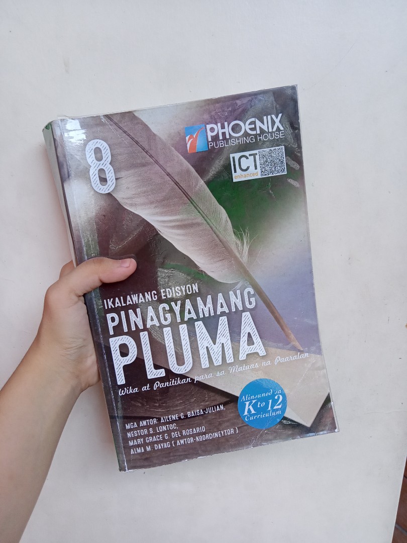 Grade 8 Filipino Book Pluma Textbook, Hobbies & Toys, Books & Magazines ...