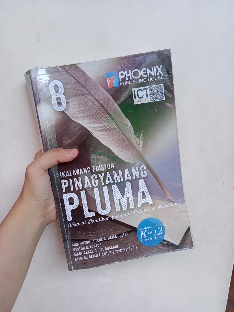 Grade 8 Filipino Book Pluma Textbook, Hobbies & Toys, Books & Magazines ...