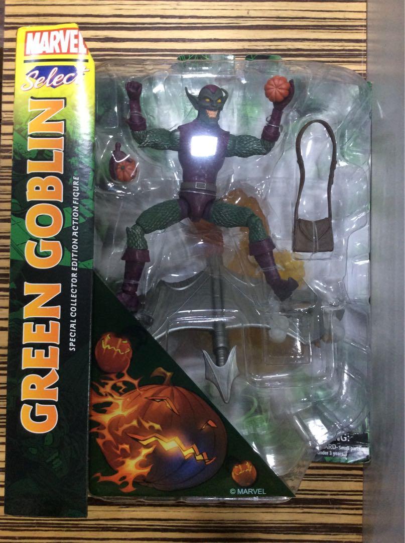 Diamond Select Toys - Marvel Select - Green Goblin , Hobbies & Toys ...