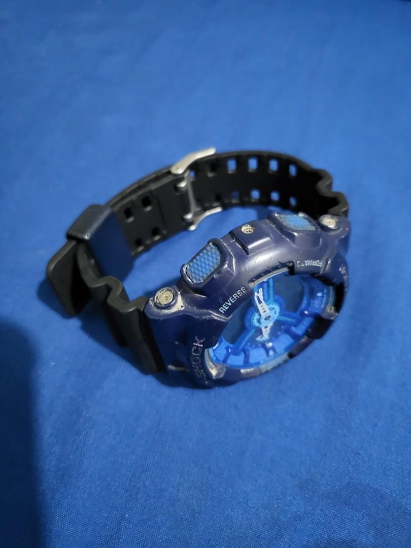 Gshock GA110 Blue, Men's Fashion, Watches & Accessories, Watches on ...