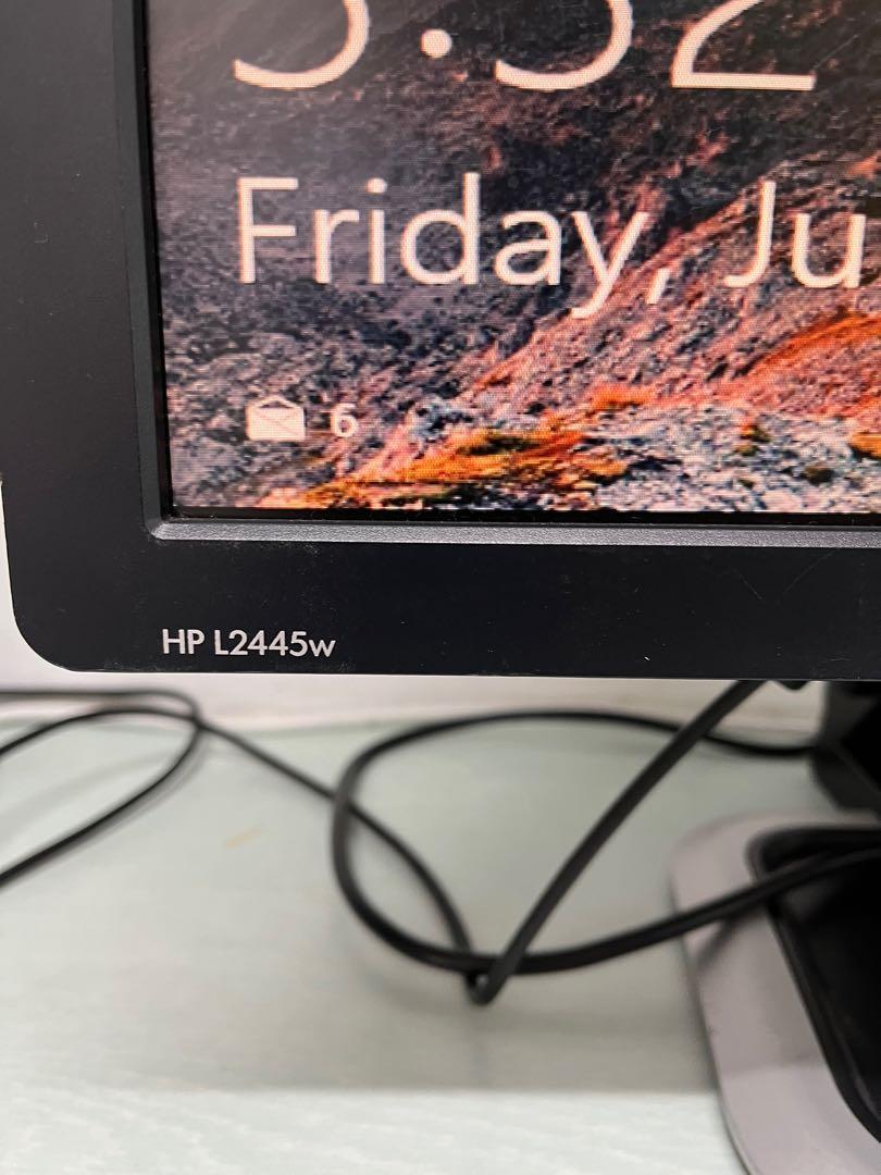 HP 22 inch L2445w Monitor, Computers & Tech, Desktops on Carousell