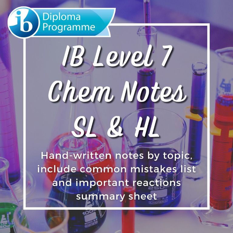 IB Chemistry Notes by topic (hand-written) | IB notes | chem notes, 其他 ...