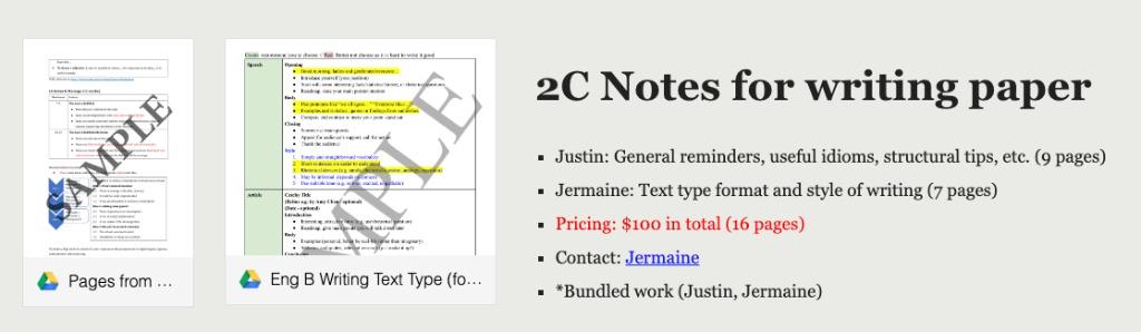 IB English B HL Paper 1 writing notes (Text type format & style of ...