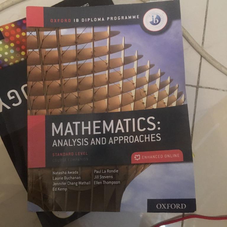 IB Mathematics: Analysis and Approaches (AA) Textbook (SL), 興趣及遊戲, 書本 ...
