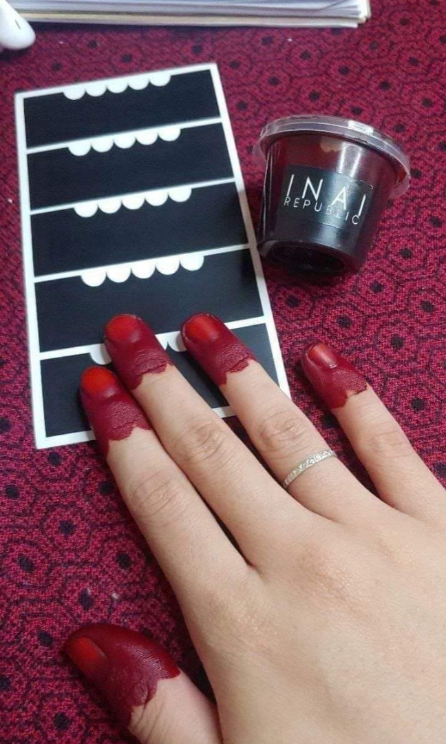 inai celup Inai Republic, Beauty & Personal Care, Hands & Nails on ...
