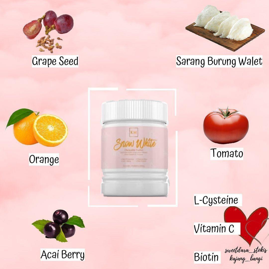 Kak KM Snow White, Health & Nutrition, Health Supplements, Vitamins ...
