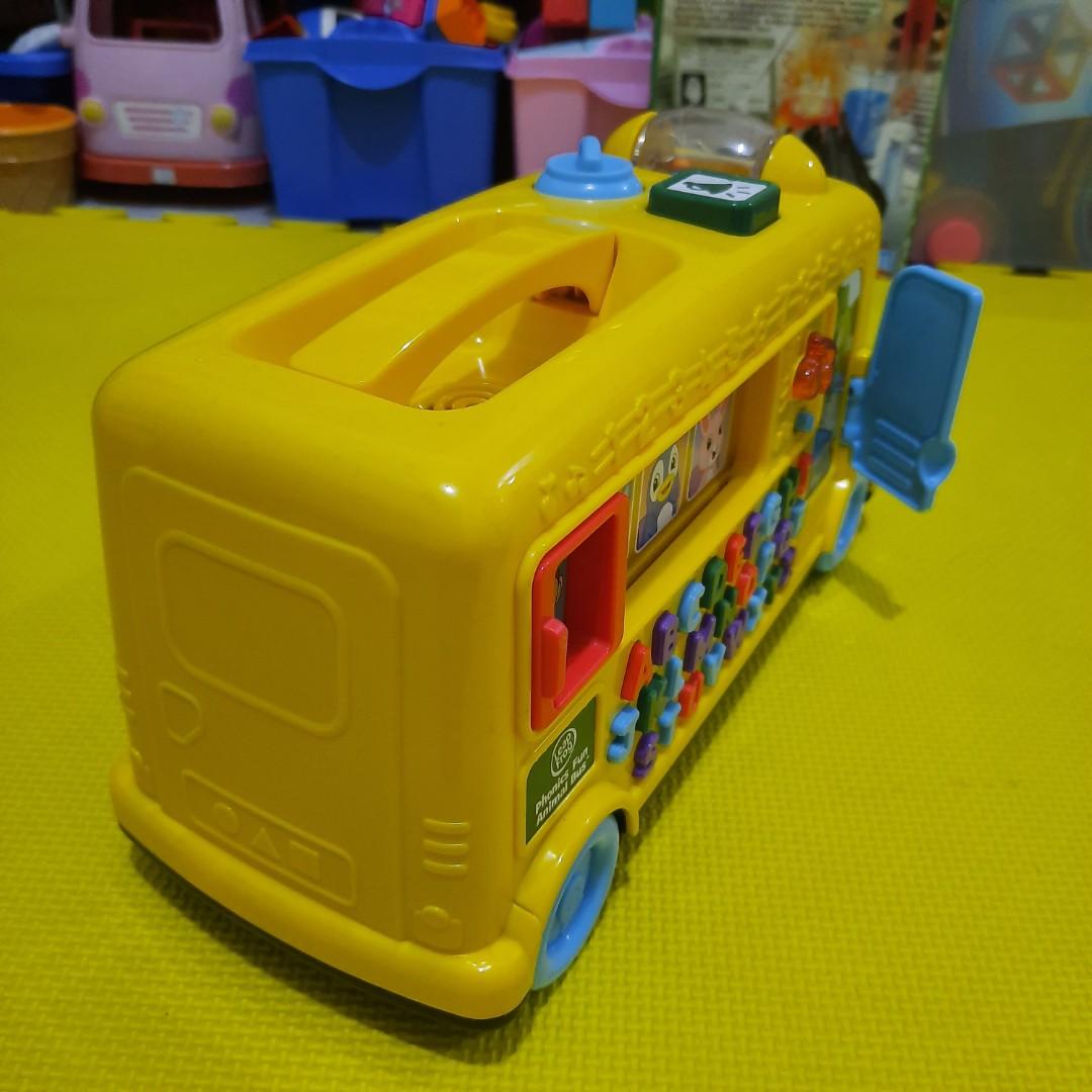 Leapfrog Phonics Fun Animal Bus Mainan Mobil Edukasi Anak ELC, Bayi ...