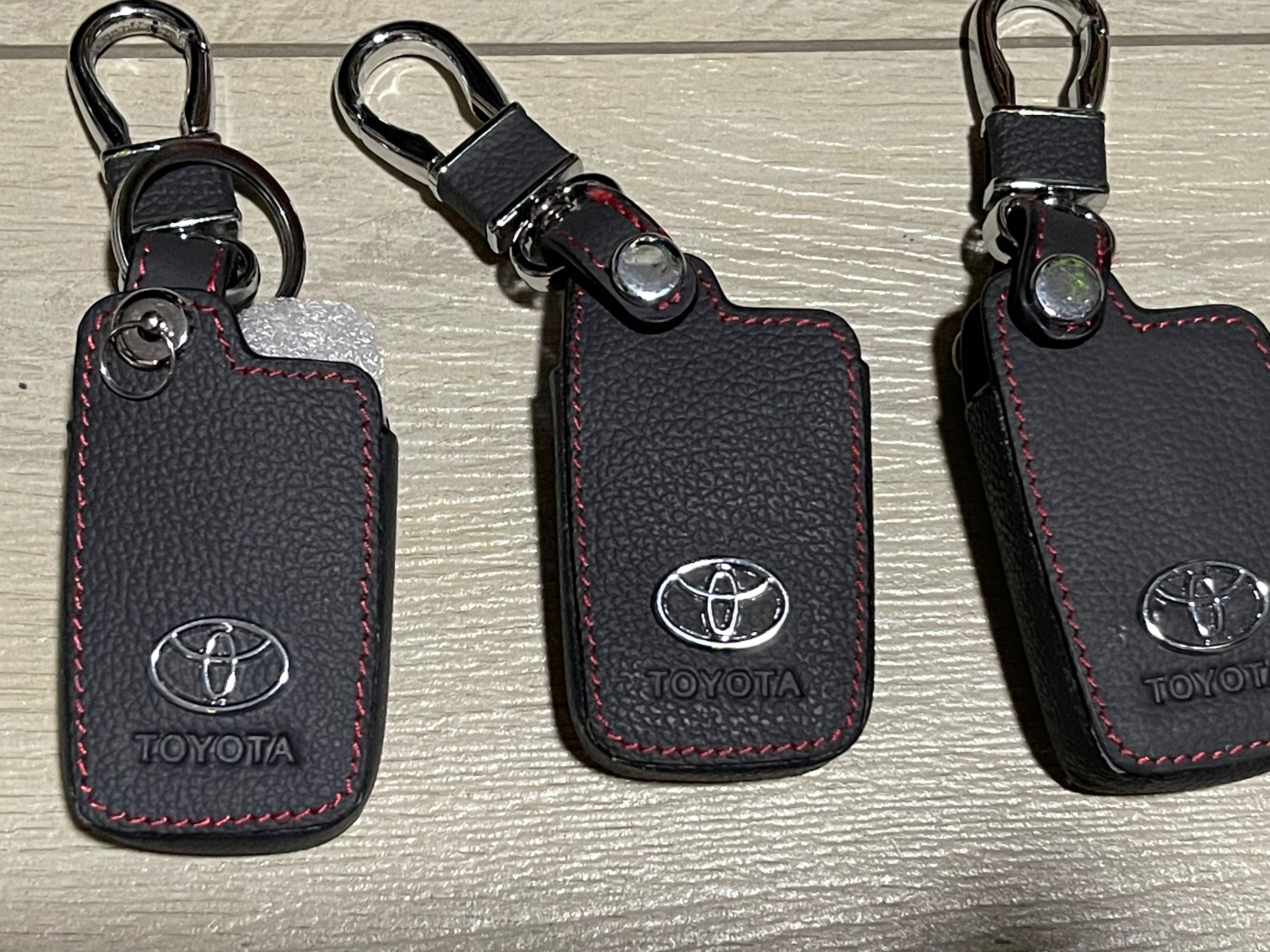 Leather car keys for Toyota Harrier, Car Accessories, Accessories on ...