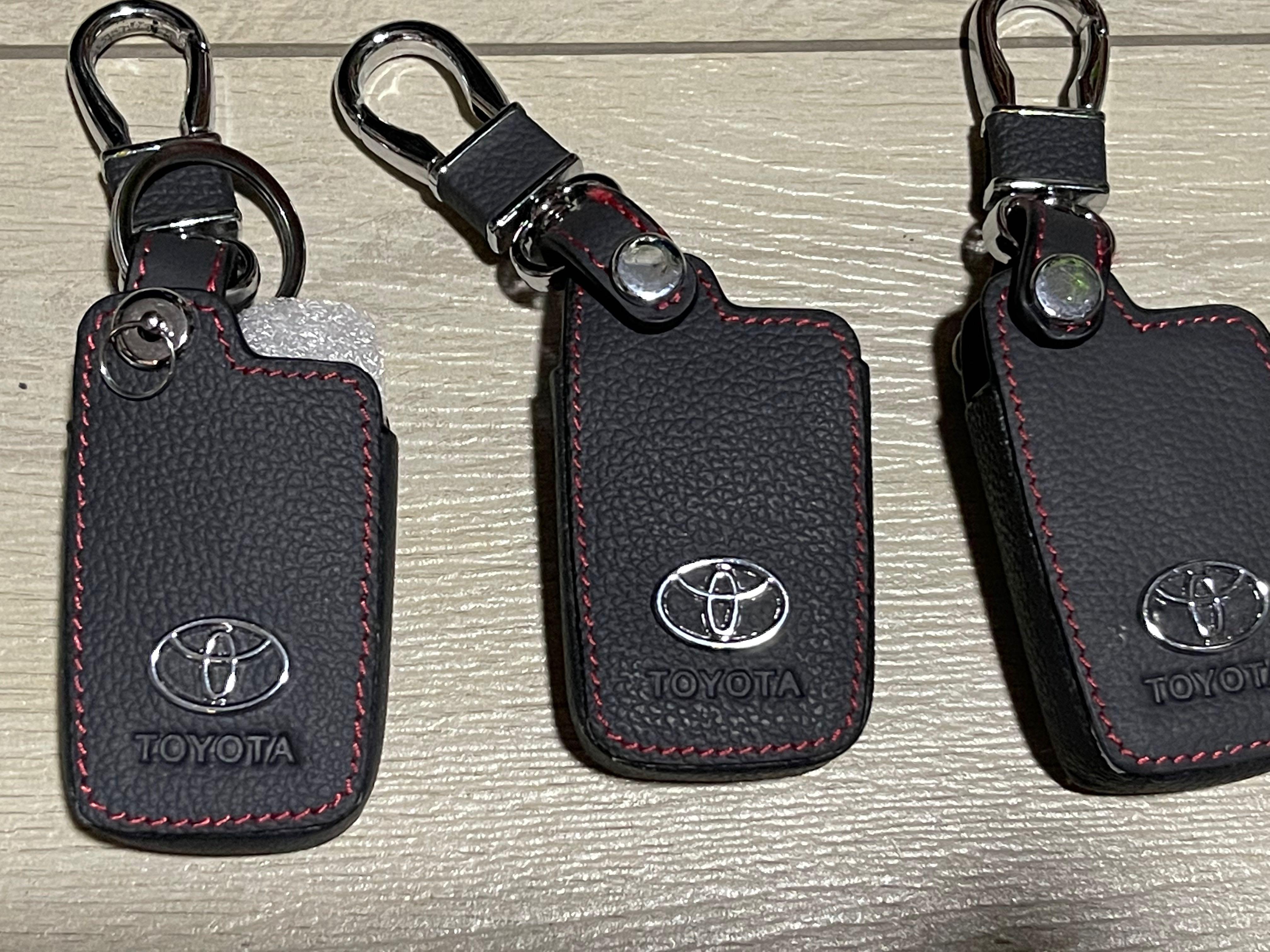 Leather car keys for Toyota Harrier, Car Accessories, Accessories on ...