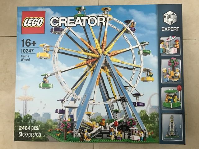 絕版 Lego 10247 Ferris Wheel, 興趣及遊戲, 玩具 & 遊戲類 - Carousell
