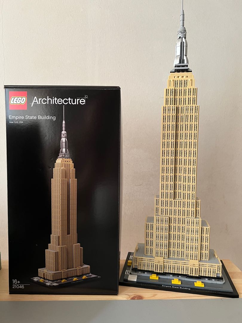 LEGO Empire State Building 21046, Hobbies & Toys, Toys & Games on Carousell