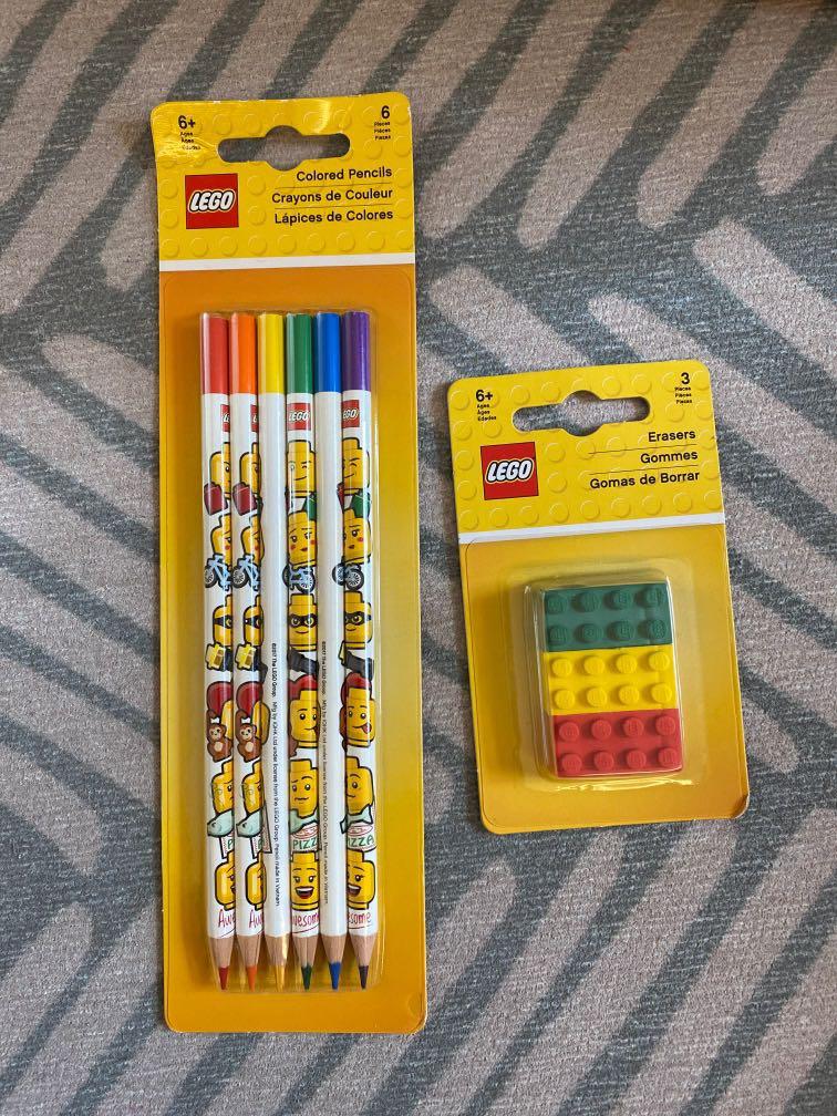 Legoland Colour Pencils and Eraser, Hobbies & Toys, Stationery & Craft ...
