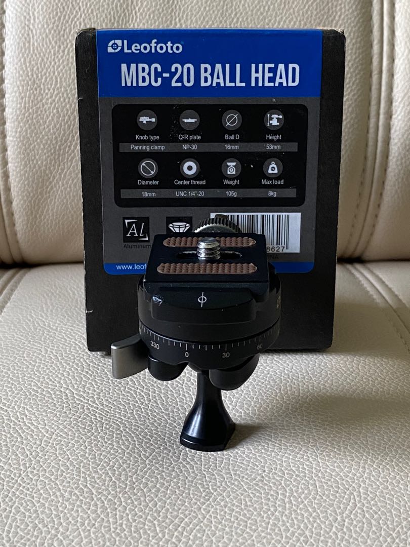 Leofoto Mini Ball Heads The MBC-20, 攝影器材, 攝影配件, 相機袋 - Carousell