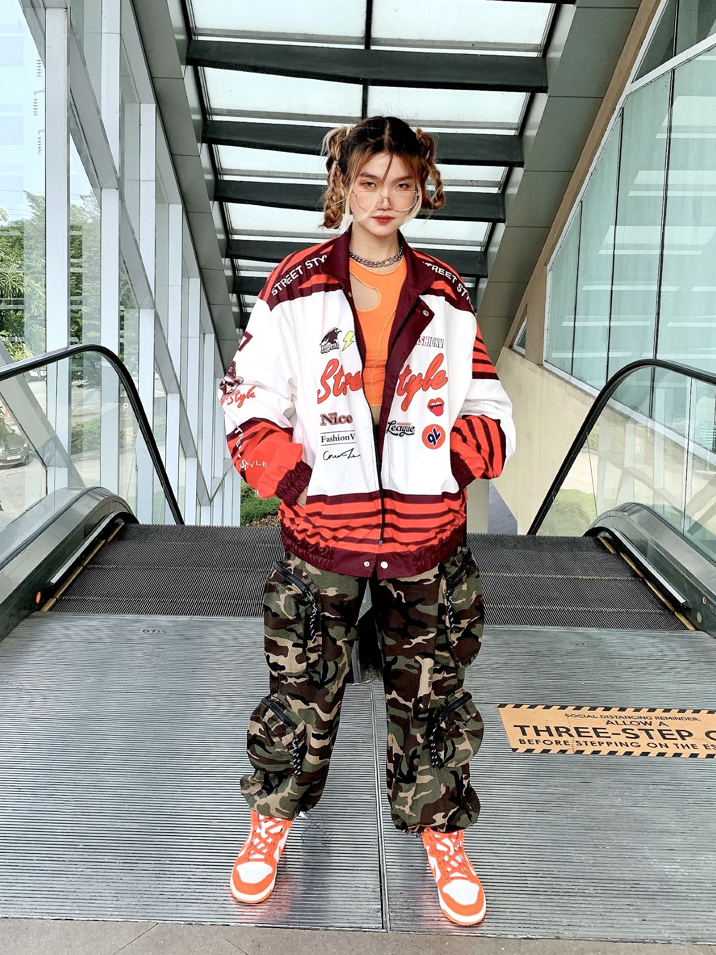 Bomber Oversized Racing Jacket, Women's Fashion, Coats, Jackets and ...