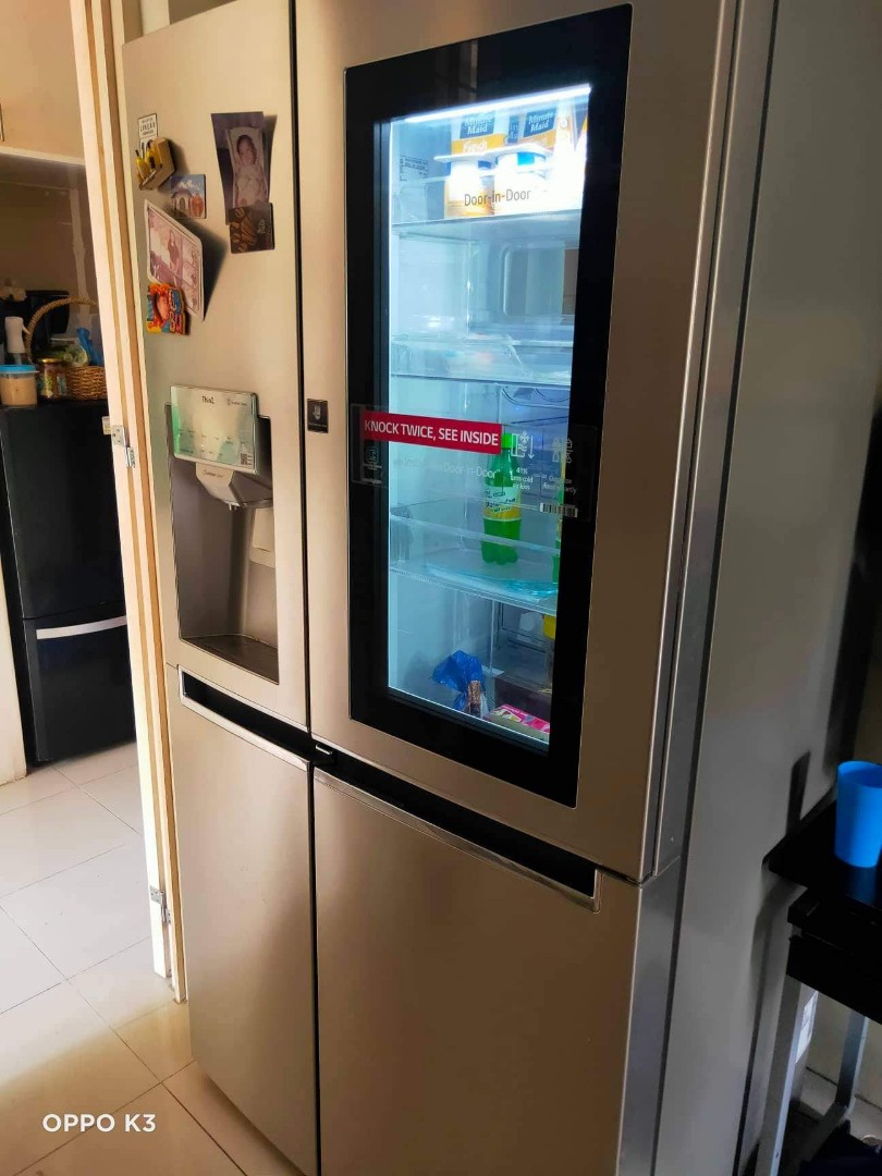 LG Instaview ref, TV & Home Appliances, Other Home Appliances on Carousell