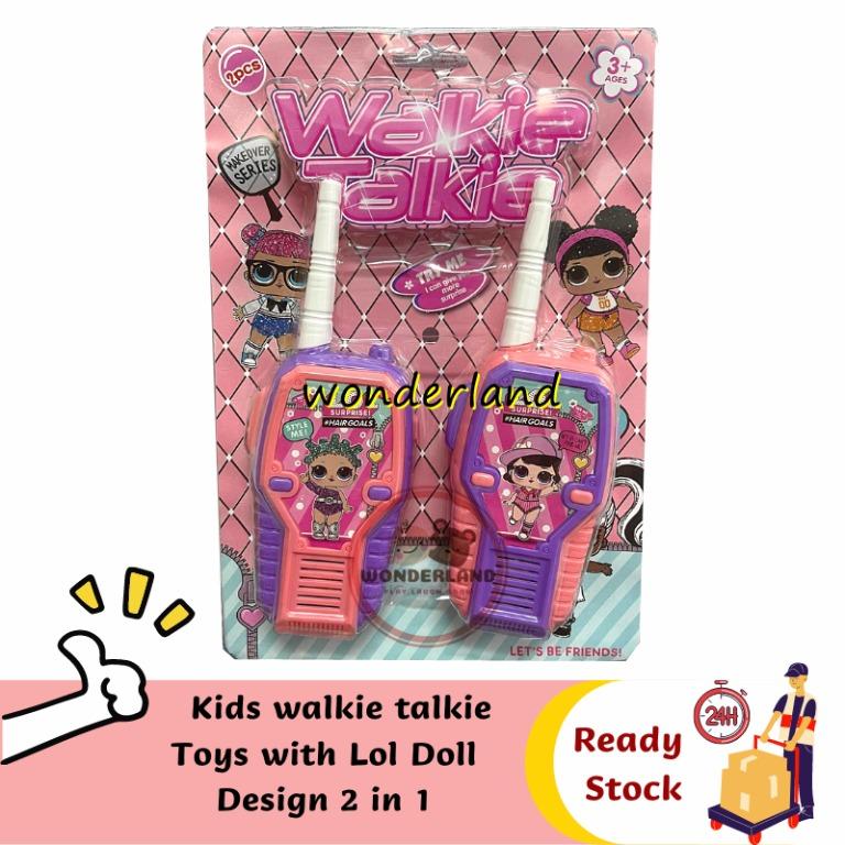 Lol surprise doll walkie talkie toys 2 in 1, Hobbies & Toys, Toys ...