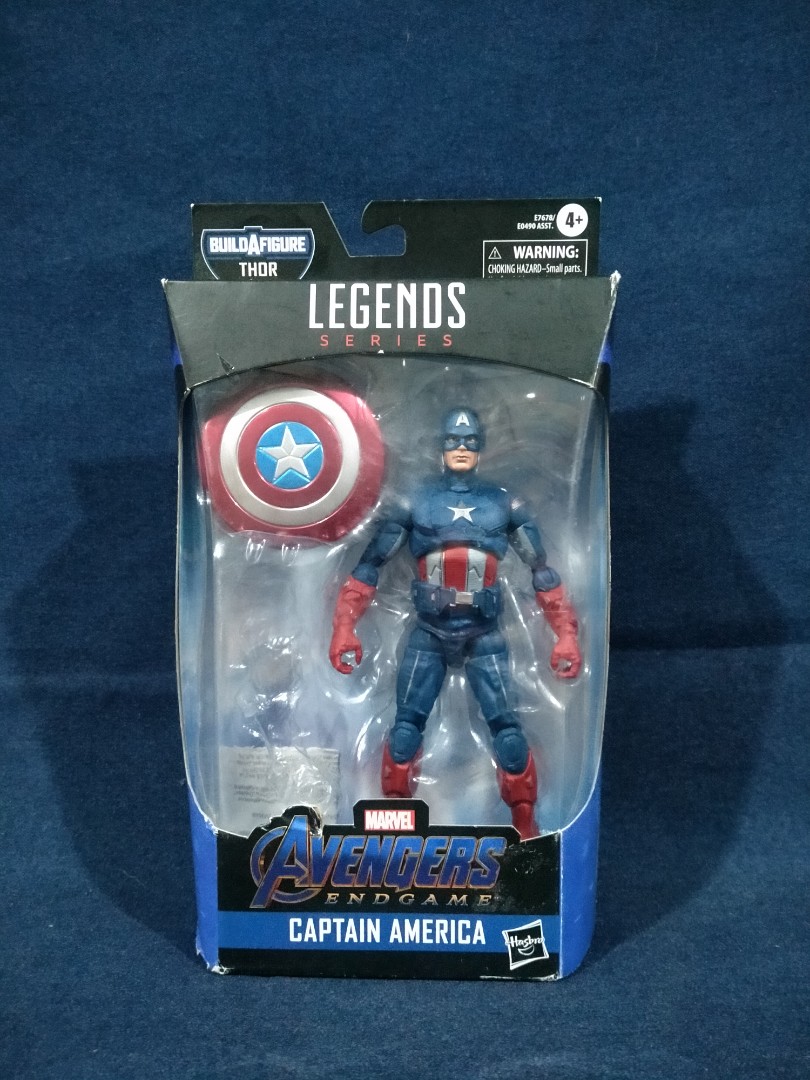 Marvel Legends Captain America (Fat Thor BAF), Hobbies & Toys, Toys ...