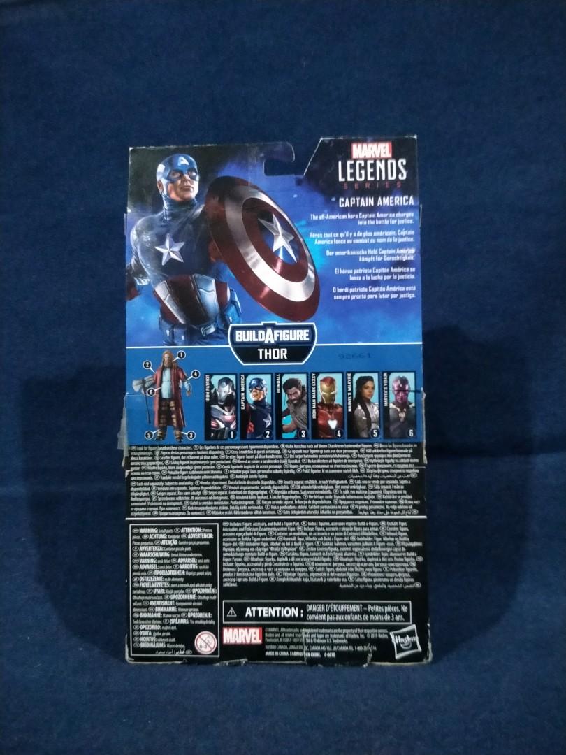 Marvel Legends Captain America (Fat Thor BAF), Hobbies & Toys, Toys ...
