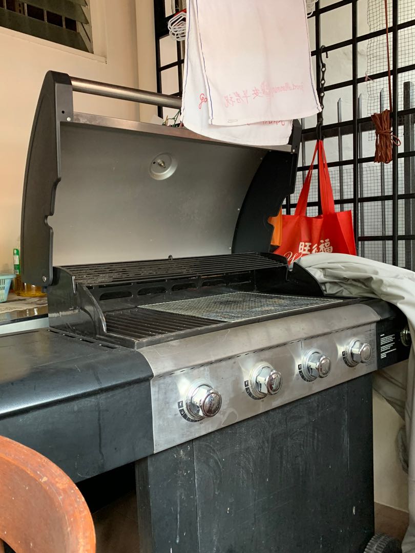 Master cook BBQ grill, Furniture & Home Living, Outdoor Furniture on ...