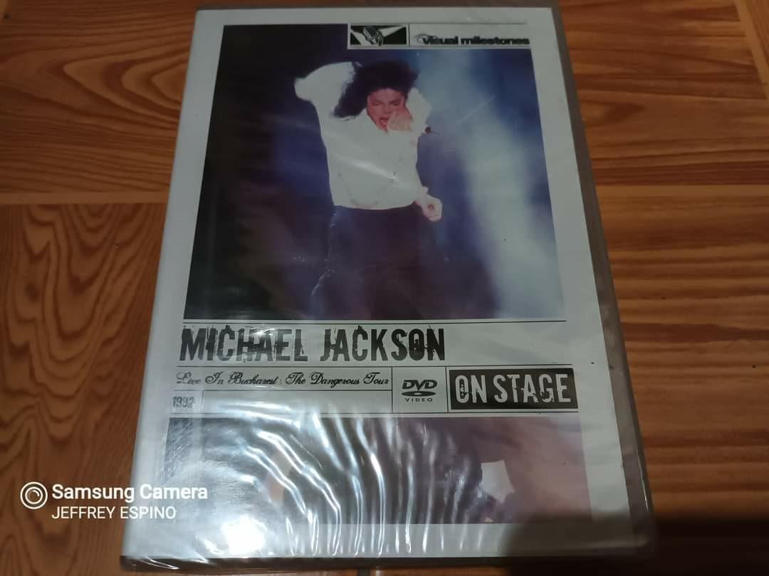 Michael Jackson Live in Bucharest The Dangerous Tour DVD, Hobbies & Toys, Music & Media, CDs ...