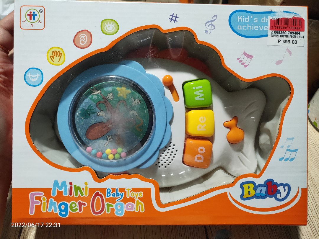 Mini Finger Organ, Hobbies & Toys, Toys & Games on Carousell