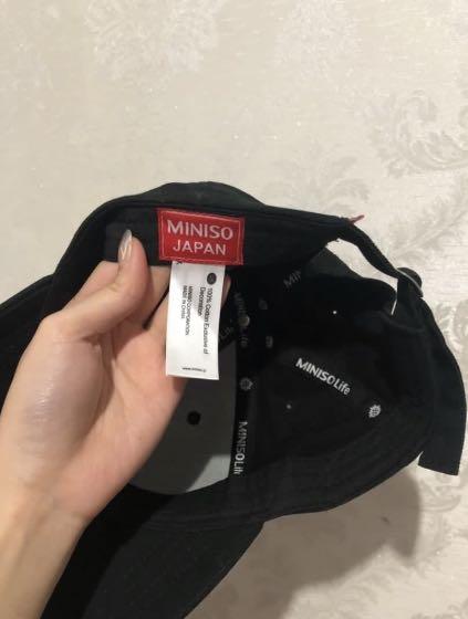 Miniso x Pink Panther Edition Black Baseball Cap on Carousell