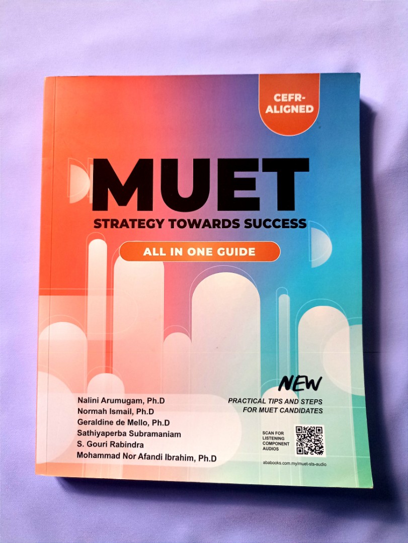 MUET TEXTBOOK AND EXERCISE (UiTM ELC 080), Hobbies & Toys, Books ...