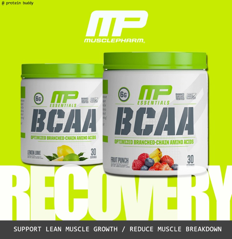 MusclePharm, BCAA Essentials Optimized Branched-Chain Amino Acids ...