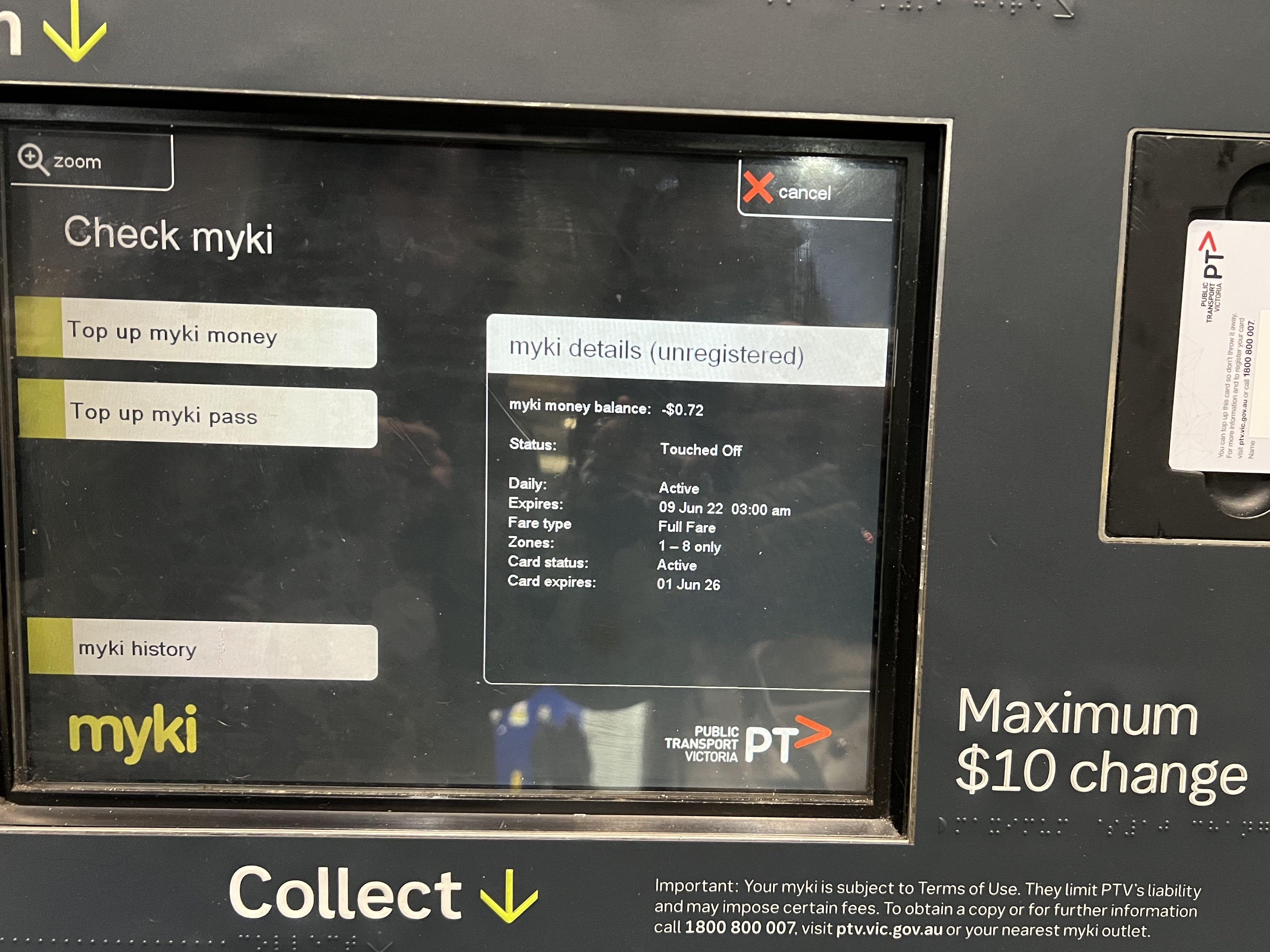 Myki Card x 2 for $9 (Melbourne, Victoria), Hobbies & Toys, Travel ...