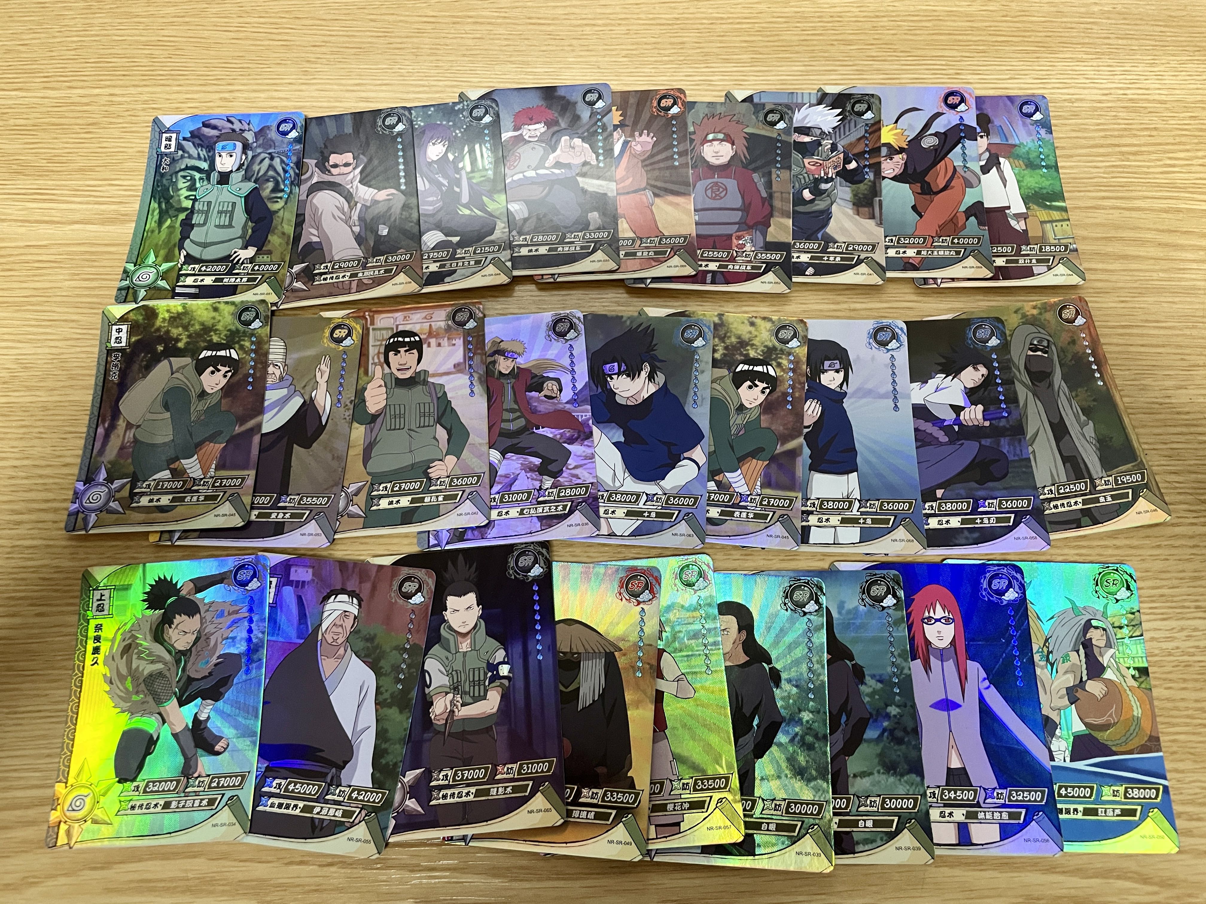 Naruto collectibles card TCG 火影忍者卡片 SR / R, Hobbies & Toys, Toys ...