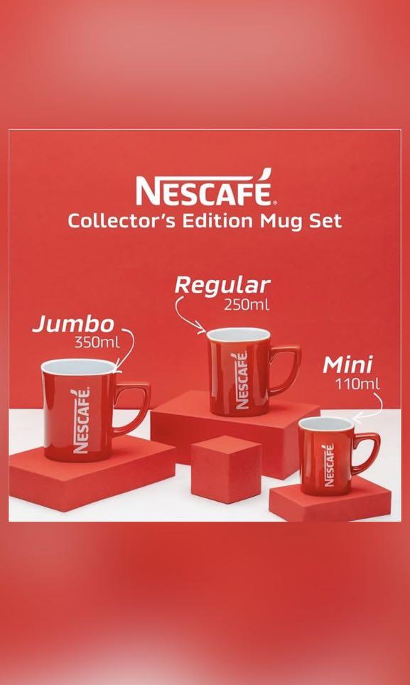 Nescafe Limited Edition 3 pc Mug Set, Furniture & Home Living ...