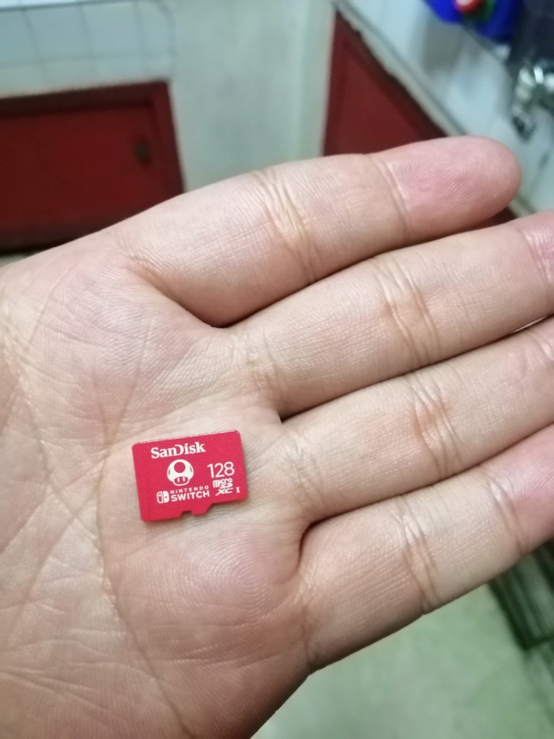 Nintendo switch memory card 128 gb (official), Video Gaming, Video ...