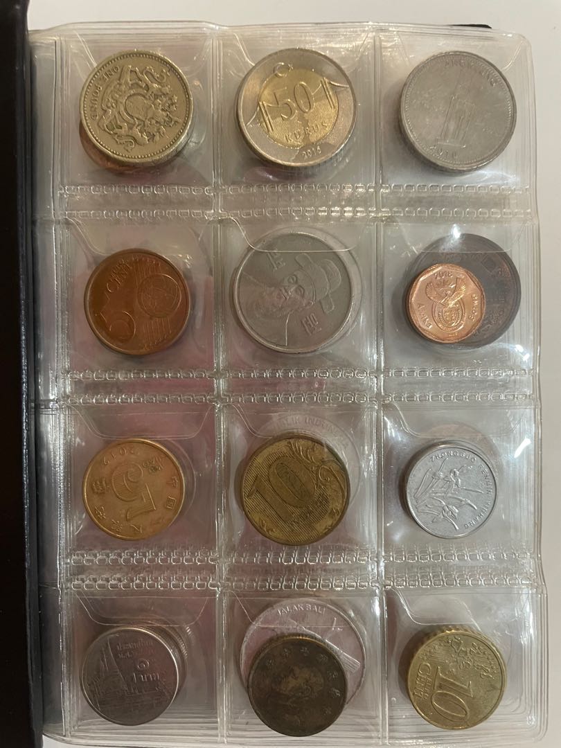 Old coin album from around the world, Hobbies & Toys, Memorabilia ...