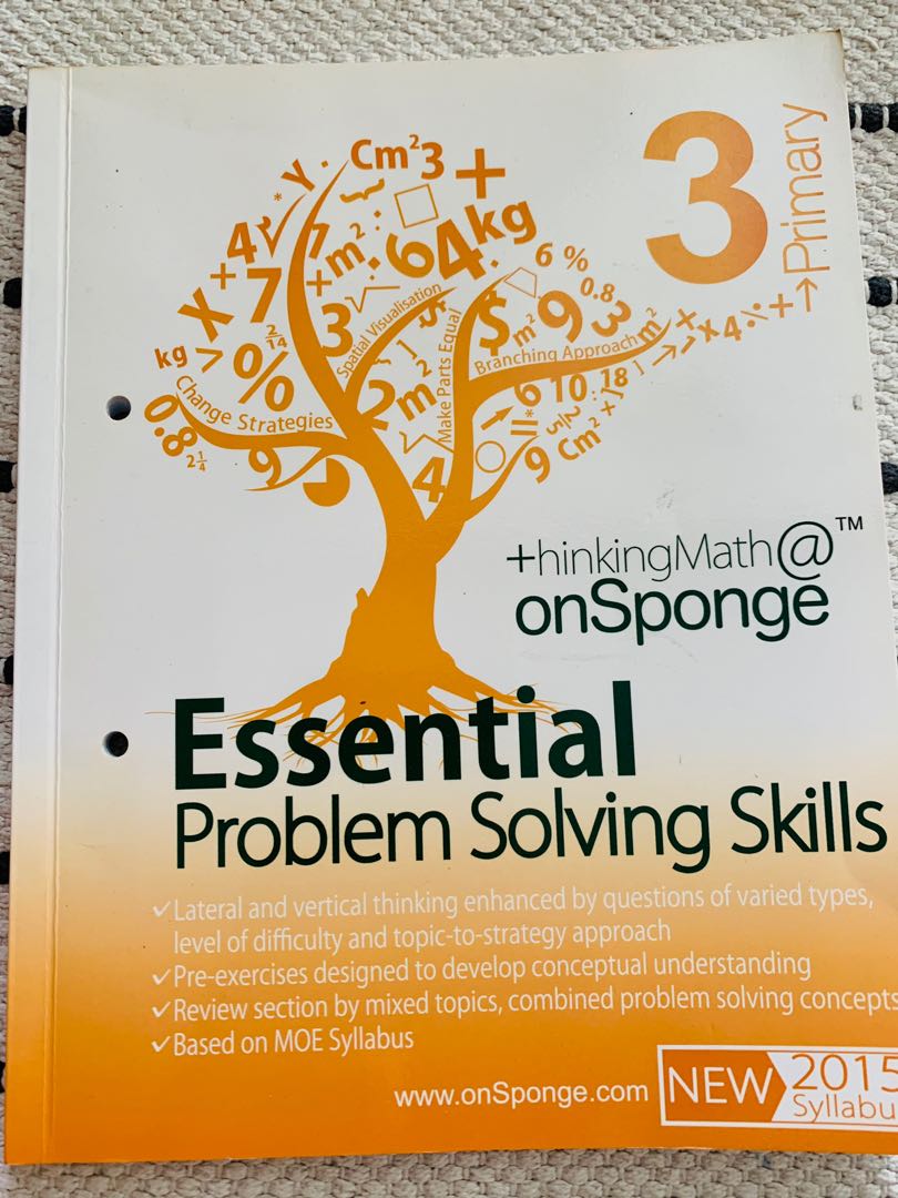 Onsponge P3 Essential problem solving skills, Hobbies & Toys, Books ...
