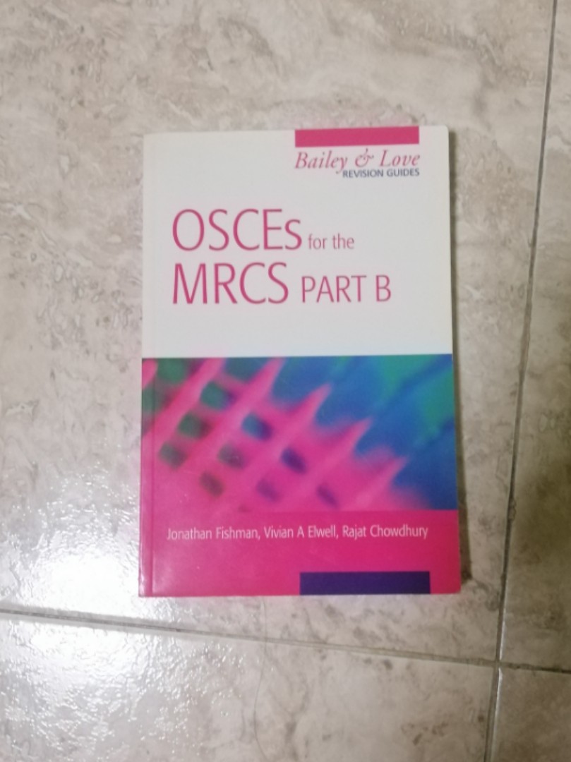 OSCEs for the MRCS Part B, Hobbies & Toys, Books & Magazines, Textbooks ...