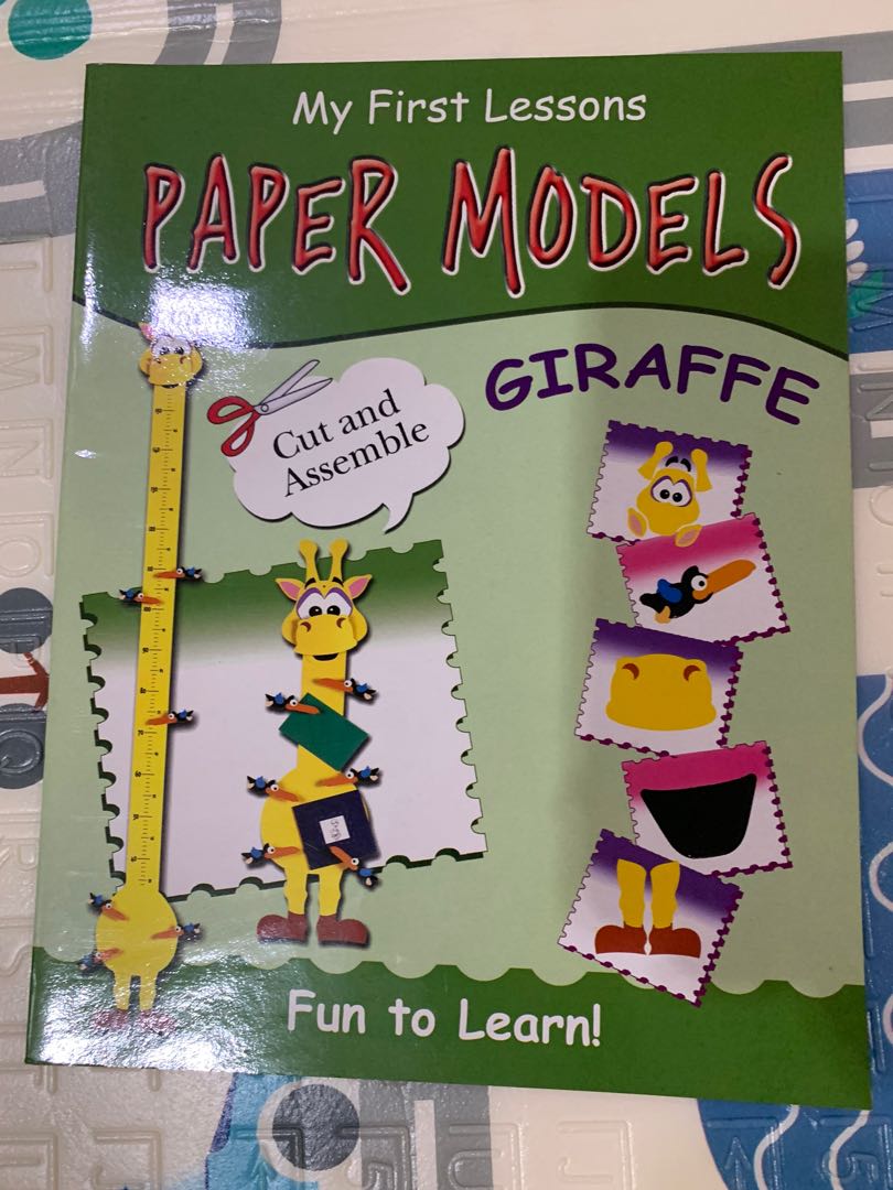 Paper model and lets create books - take all, Hobbies & Toys, Books ...