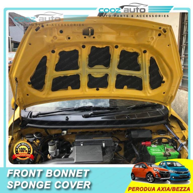 Perodua Axia Bezza Front Bonnet Sponge Cover Bonnet Sound Proof 8Pcs ...