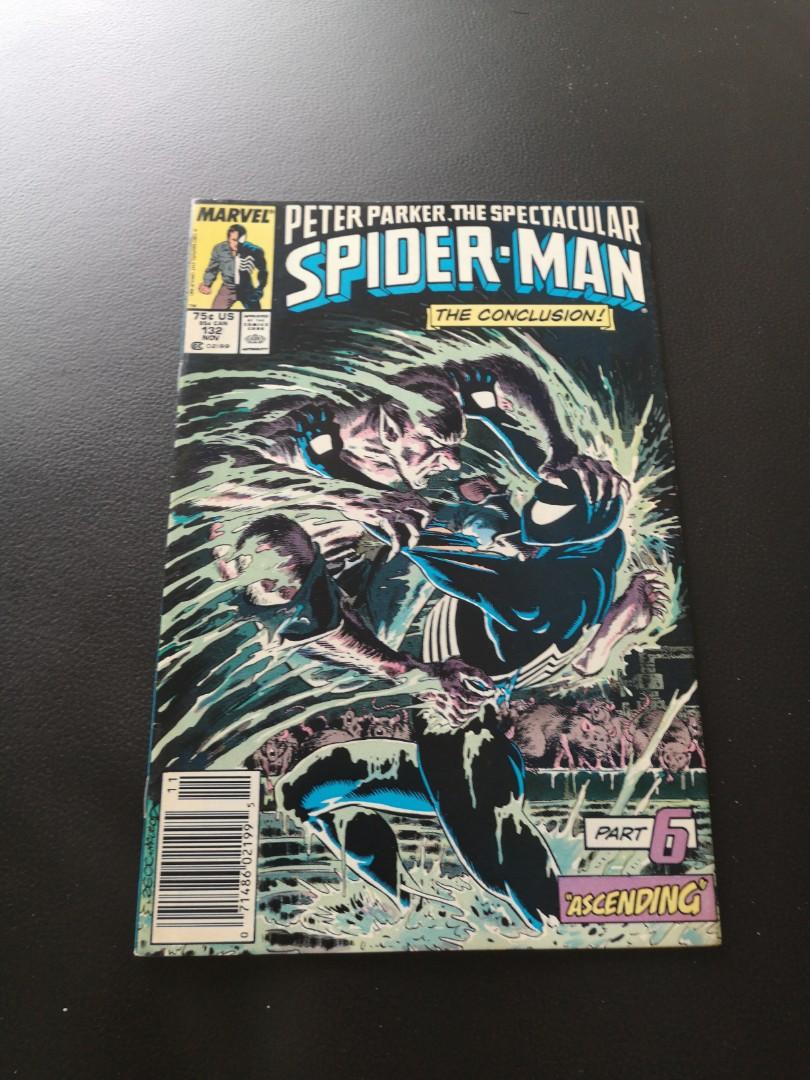 Peter Parker Spectacular Spiderman Issue 132 Marvel Comics, Hobbies