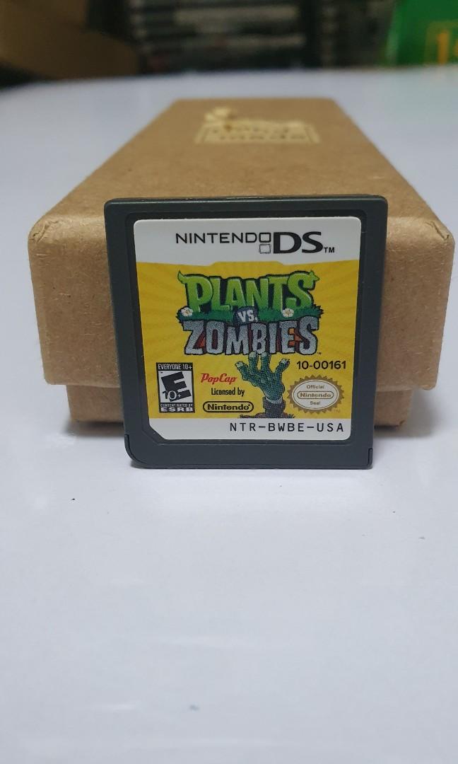 Plants Vs Zombies DS (Nintendo ds, usa), Video Gaming, Video Games ...