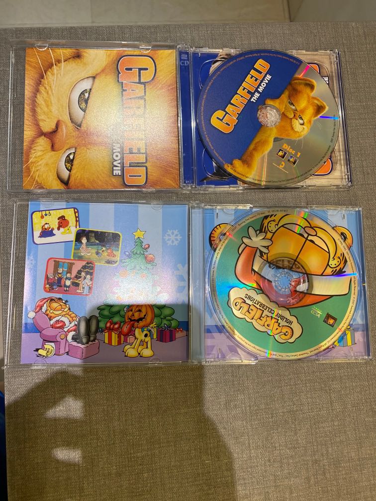 Garfield VCD, Hobbies & Toys, Music & Media, CDs & DVDs on Carousell