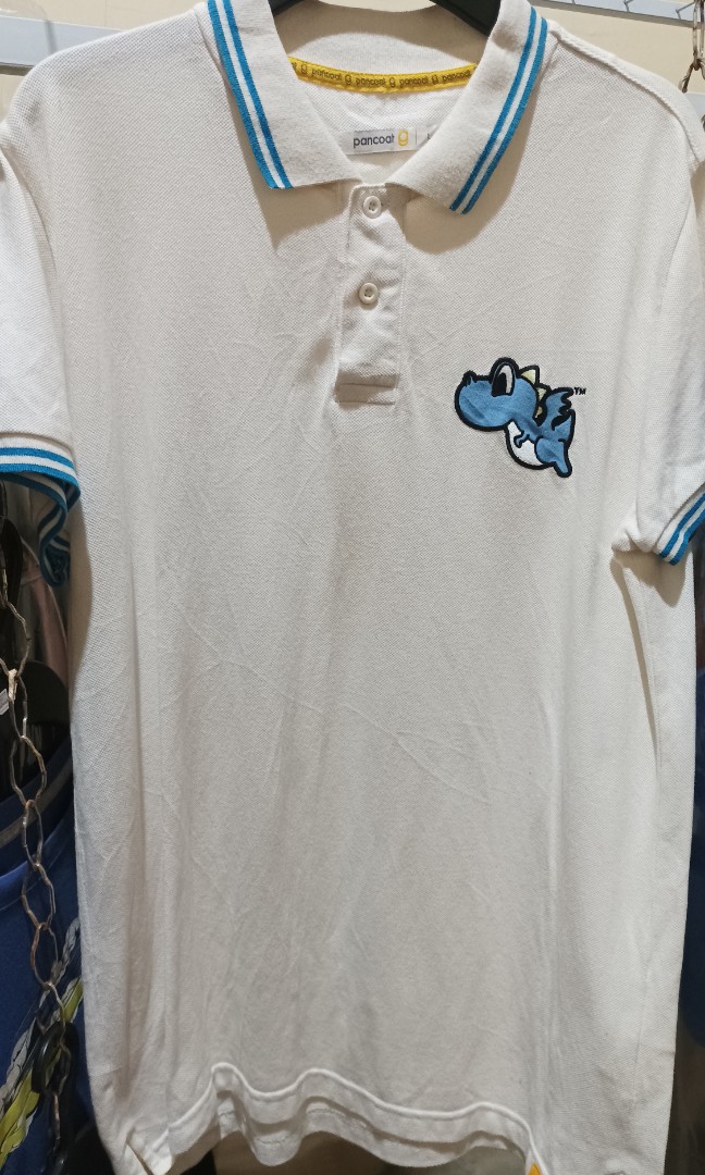 Polo shirt PANCOAT dragon, Fesyen Pria, Pakaian , Atasan di Carousell