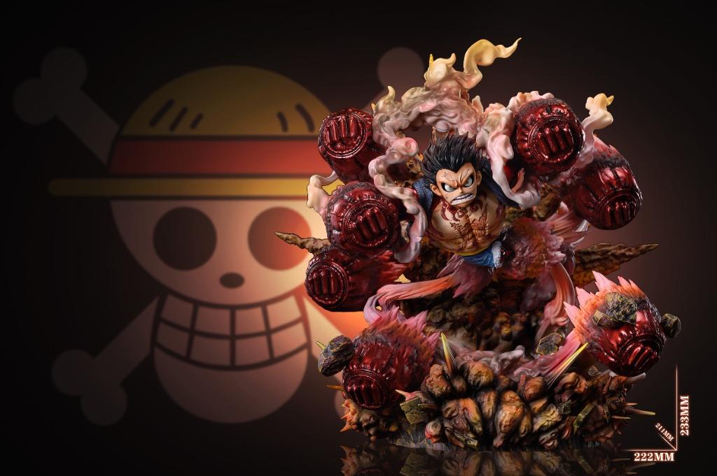 【PO】Monkey D Luffy Gear 4 WCF Figure G5 Studio One Piece, Hobbies ...