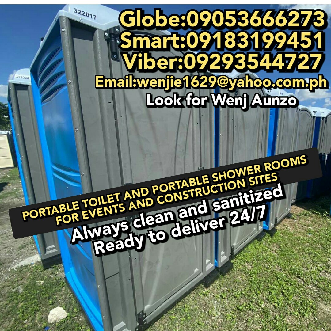 Portalet and Portable toilet u.s made for events and construction sites ...