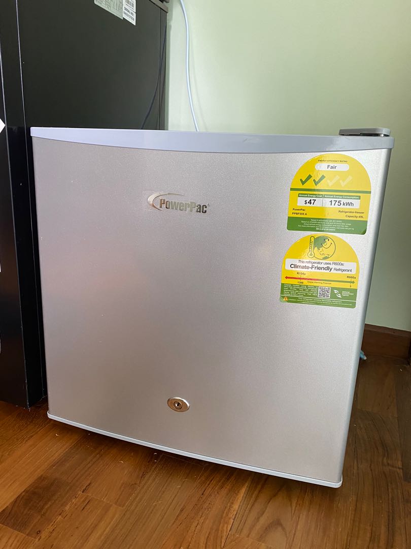 Powerpac bar fridge 50L, TV & Home Appliances, Kitchen Appliances ...