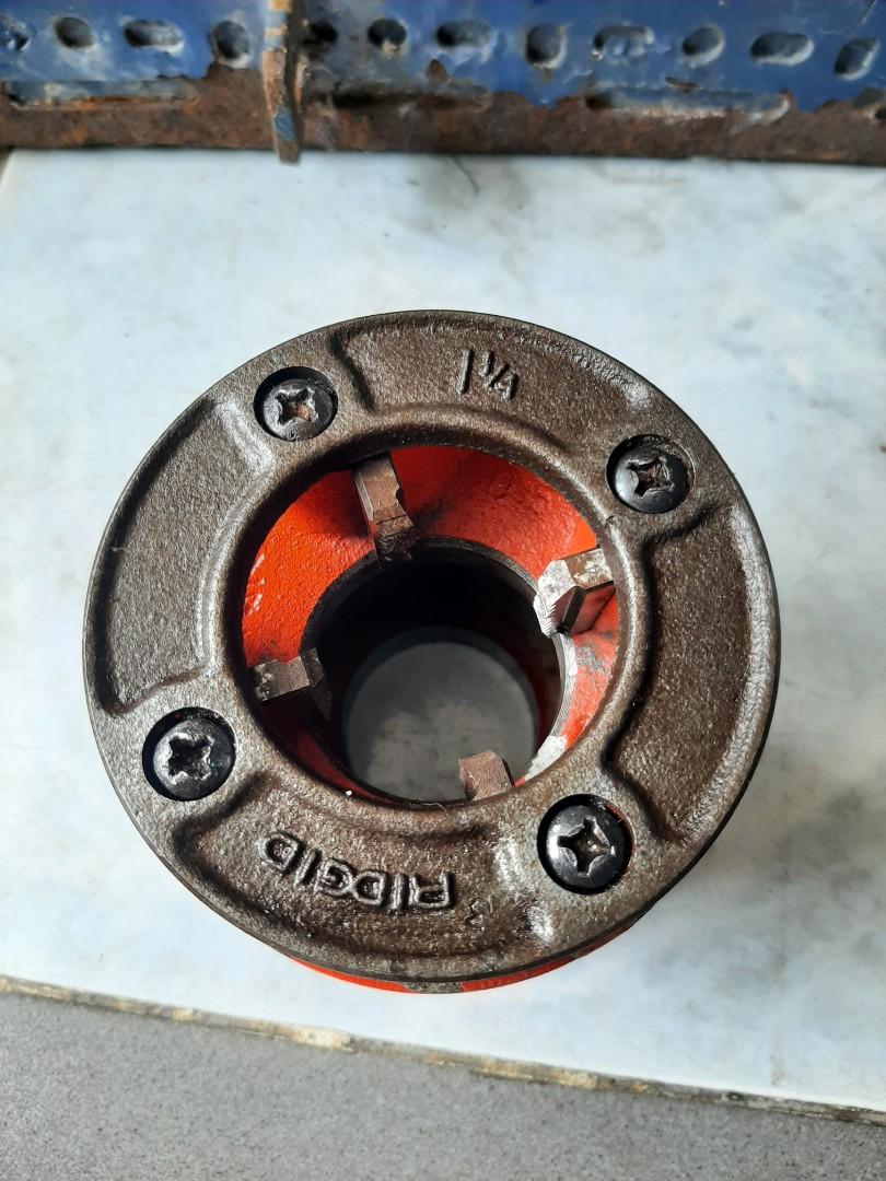 Ridgid Pipe threader set, Commercial & Industrial, Construction Tools ...