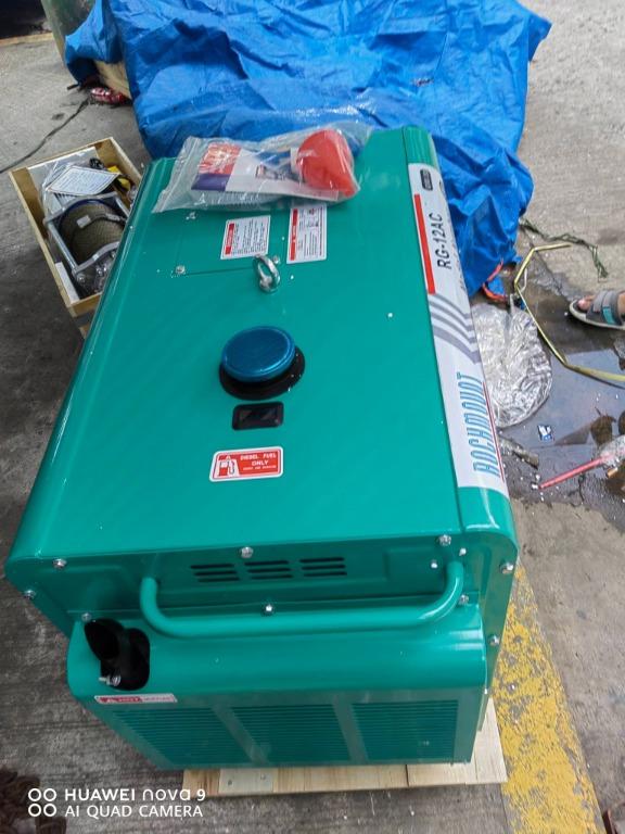 Rockmount Silent Diesel Generator, Commercial & Industrial ...