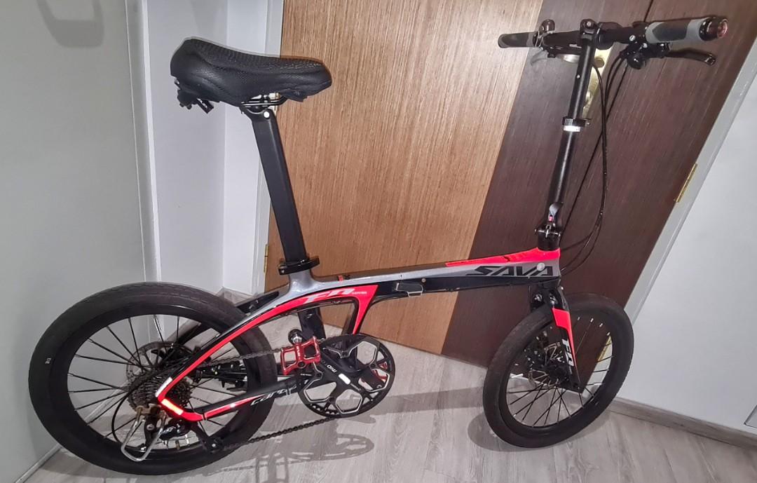 Sava Z1 carbon folding bike, Sports Equipment, Bicycles & Parts ...