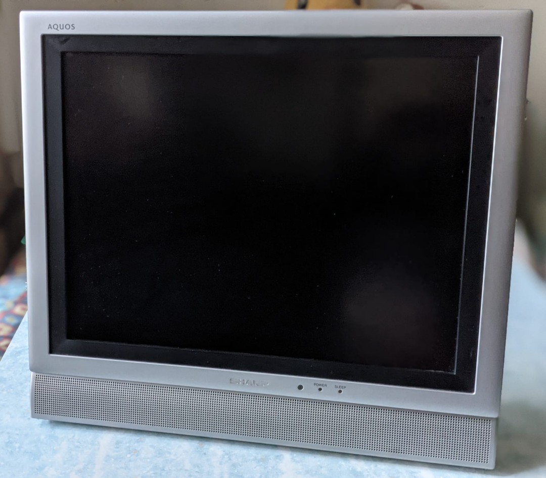 Sharp AQUOS LCD Colour TV LC-20E1H 19吋 made in Japan, 家庭電器, 電視 & 其他娛樂 ...