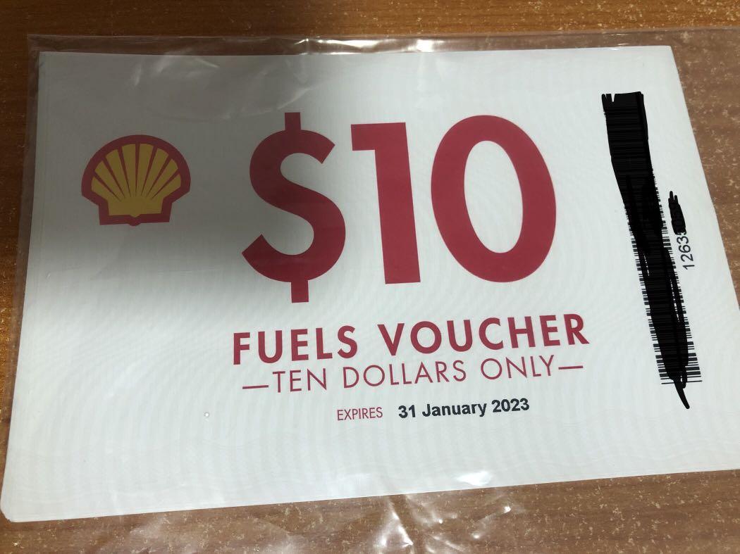 Shell Petrol Voucher, Tickets & Vouchers, Vouchers on Carousell