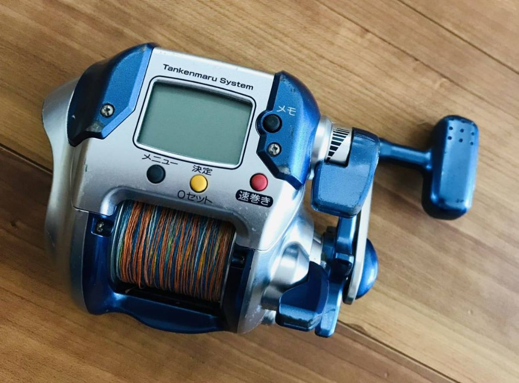 Electric Maru 1000H 電動捲線器, 運動產品, 釣魚 - Carousell